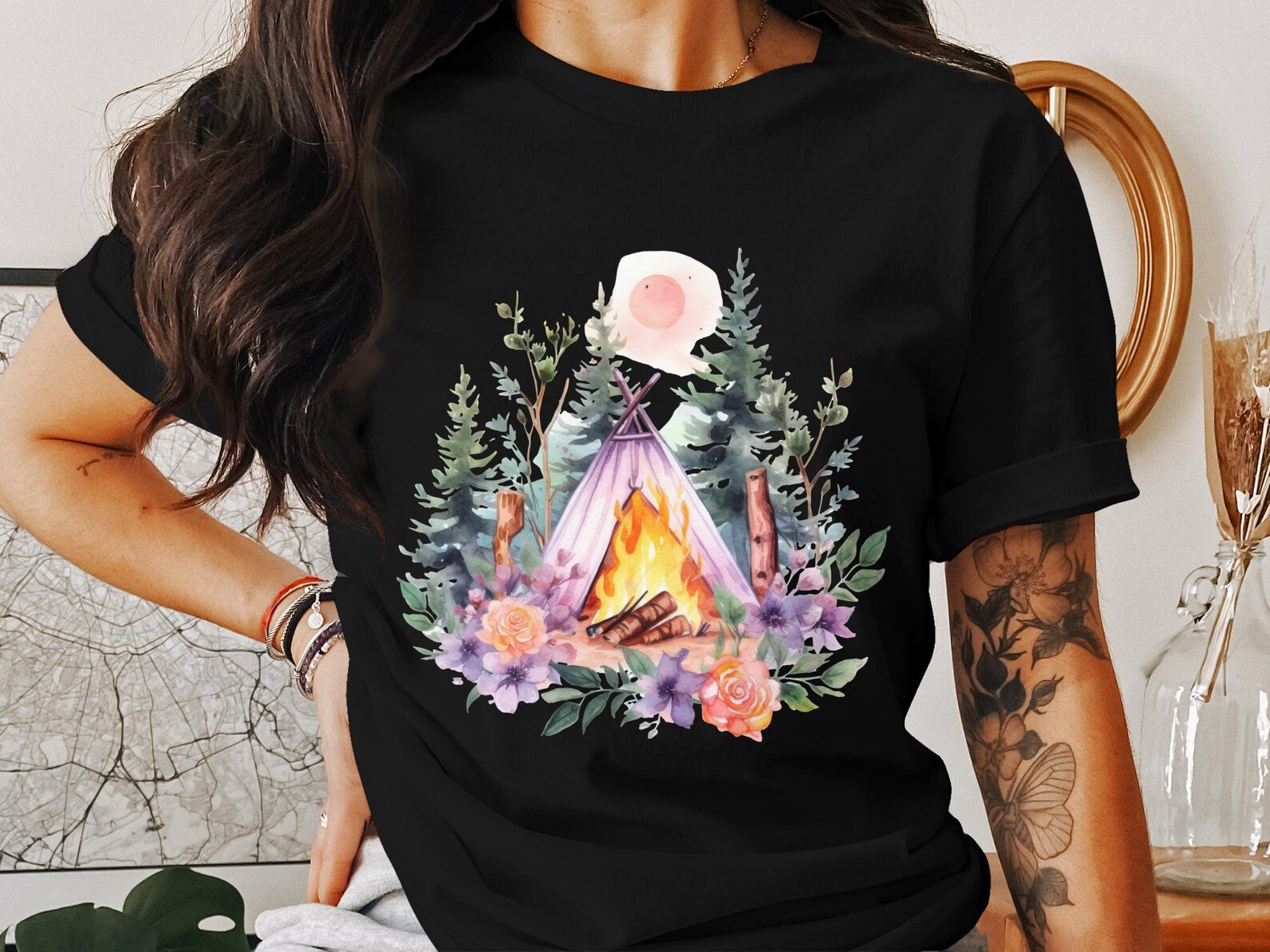 Camping Png,camper Png Summer Outdoor Png, Trendy PNG Preppy Png ...