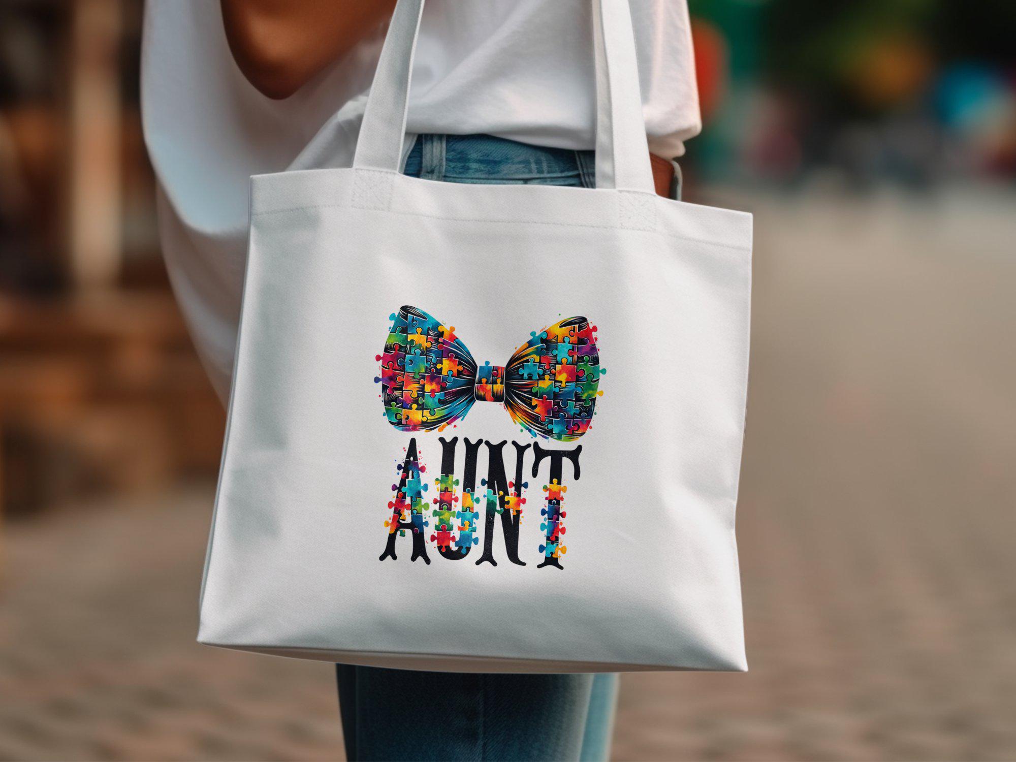 Coquette Austim Bow Aunt Png, Autism Auntie Png, Autism Awareness Png ...