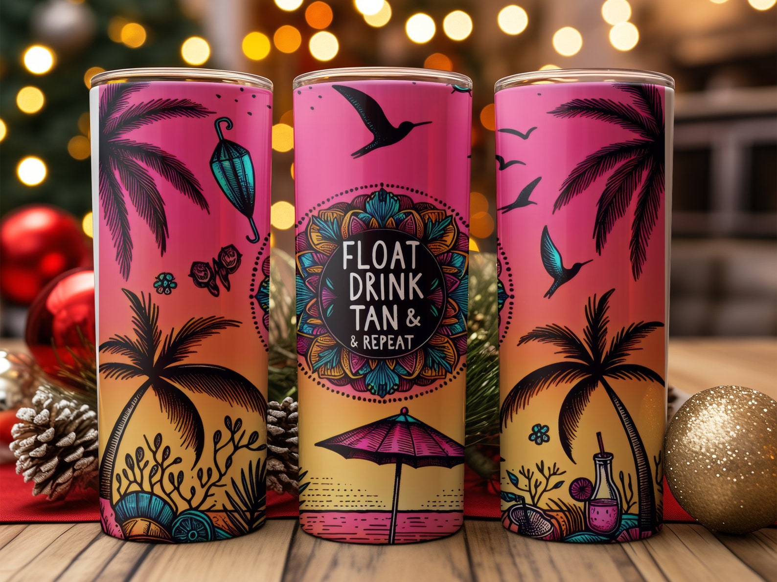 Float Drink Tan Repeat Tumbler Wrap, Summer Tumbler Wrap, Funny Mom Png, Lake Life Tumbler, 20 ...