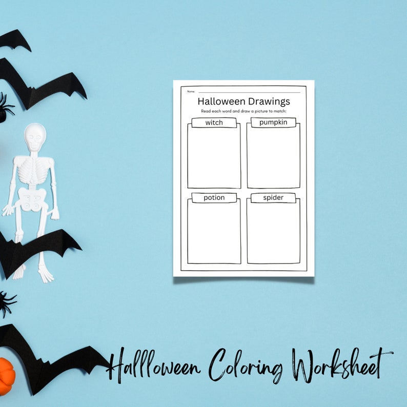 Printable Greyscale Halloween Elementary Worksheets, Halloween,white ...