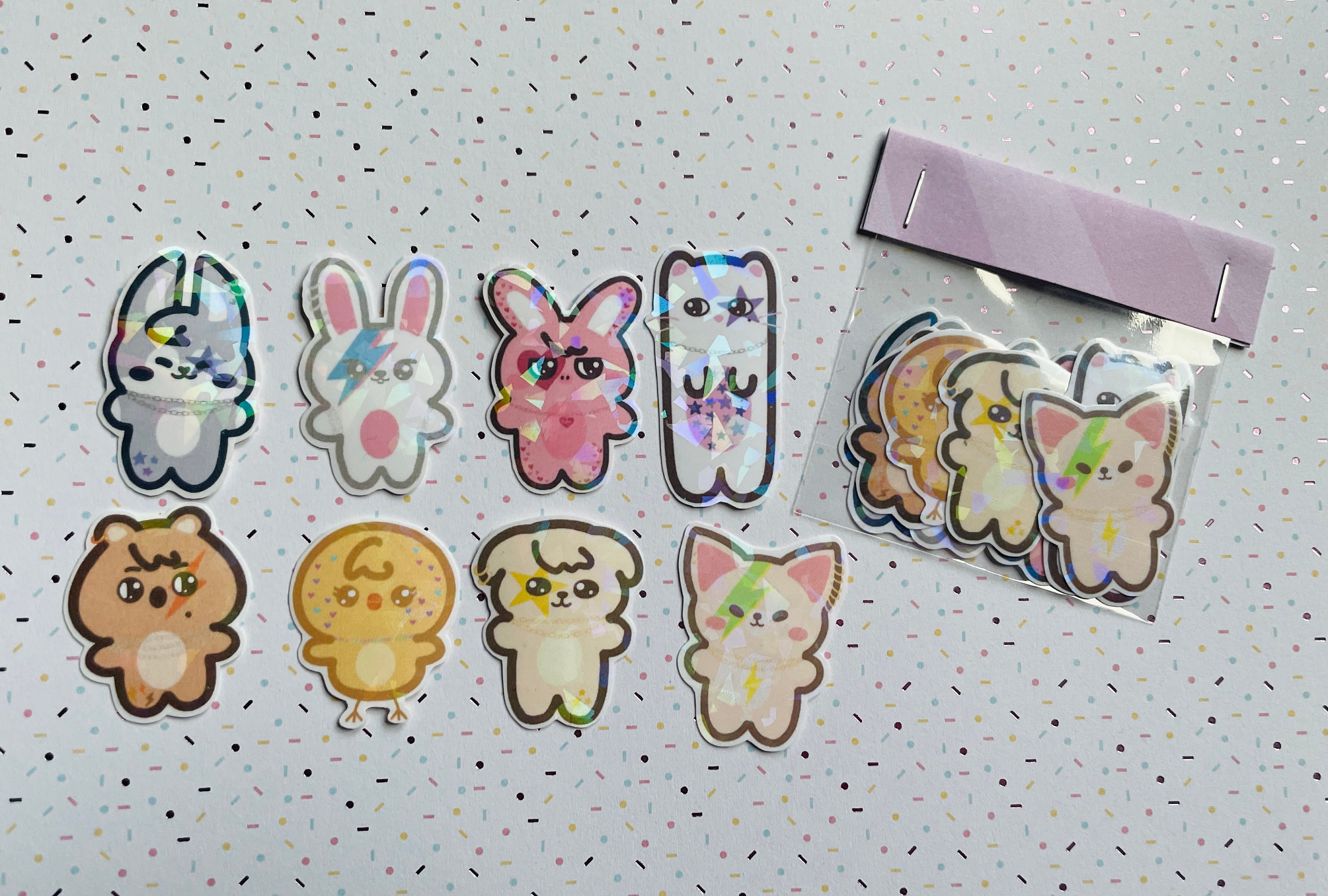 Stray Kids - Skzoo Rockstar Sticker - Etsy