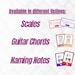 Chord Inversions Printable Flashcards, Piano Student, Piano Education ...