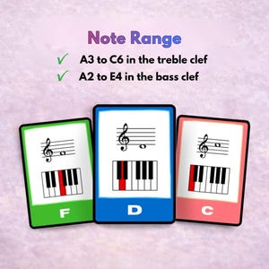 Colorful Music Note, Flashcards for Kids, Music Symbols, Printable ...