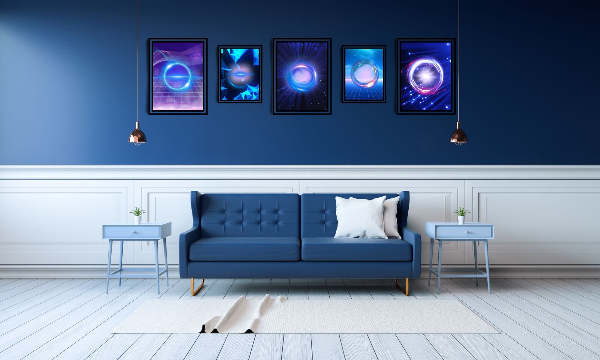 Synthwave Poster, Vaporwave Wave, Cyberpunk Wallart, Synthwave Wall Art ...