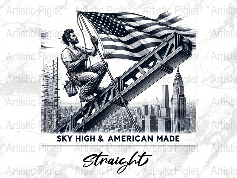 Ironworker Tumbler Wrap, Patriotic Ironworker Png for Sublimation on 20 ...