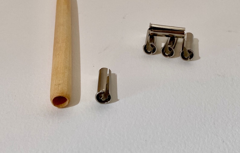 Rose Ferrules / Accommodation Tips for Dip Pen Nibs X 5 - Etsy