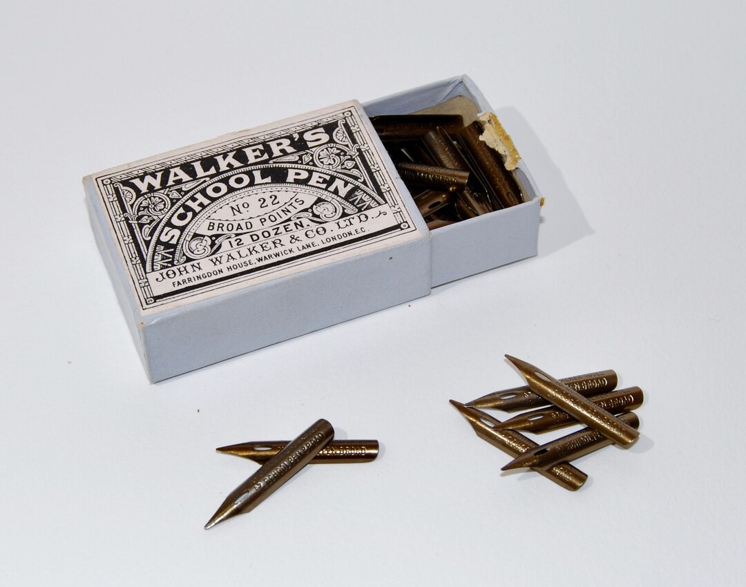 Walker's School Pen No. 22 Nibs - Walkers & Co Ltd - Etsy