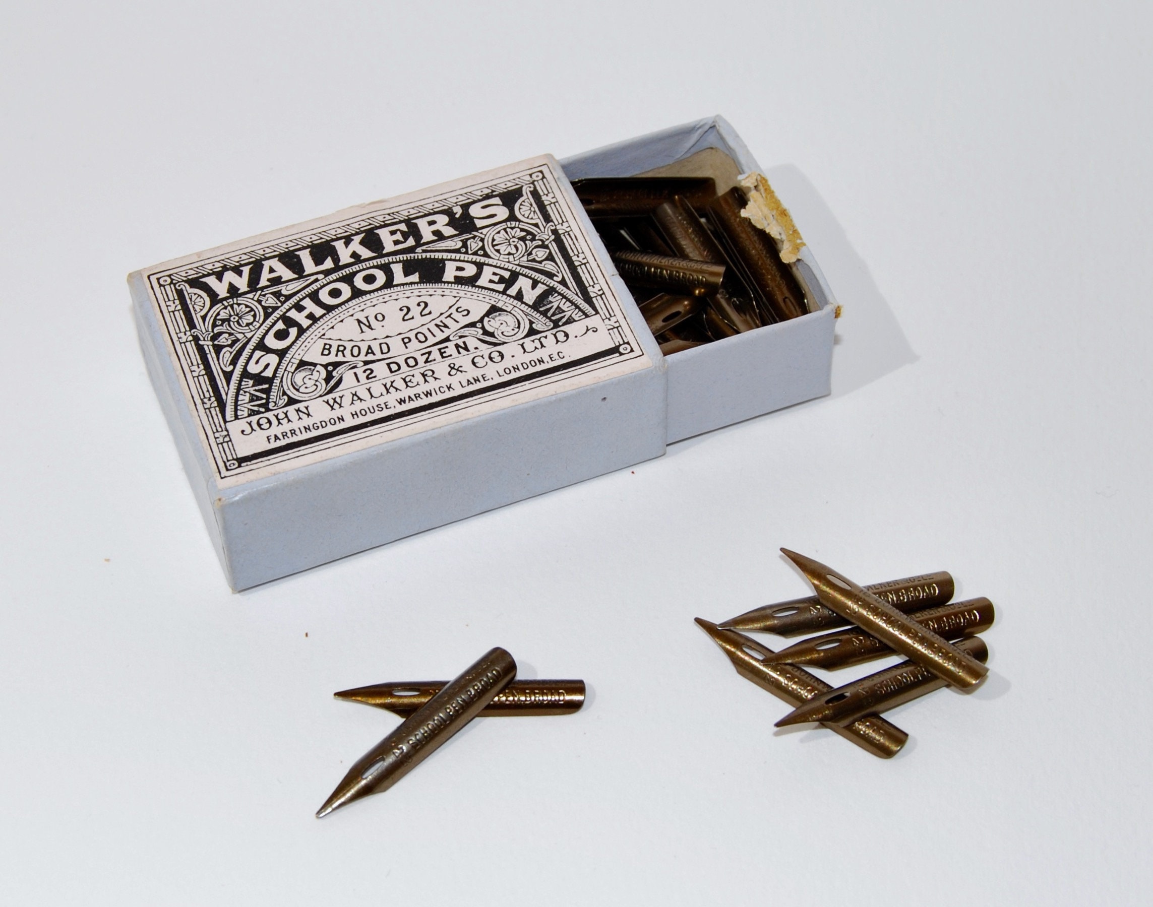 Walker's School Pen No. 22 Nibs Walkers & Co Ltd - Etsy
