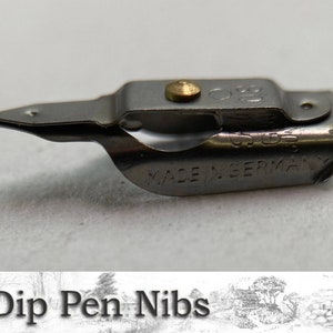 Pelikan Graphos Pen Nibs "o" Size 0.8 Round Nib for Round-ended Lines ...