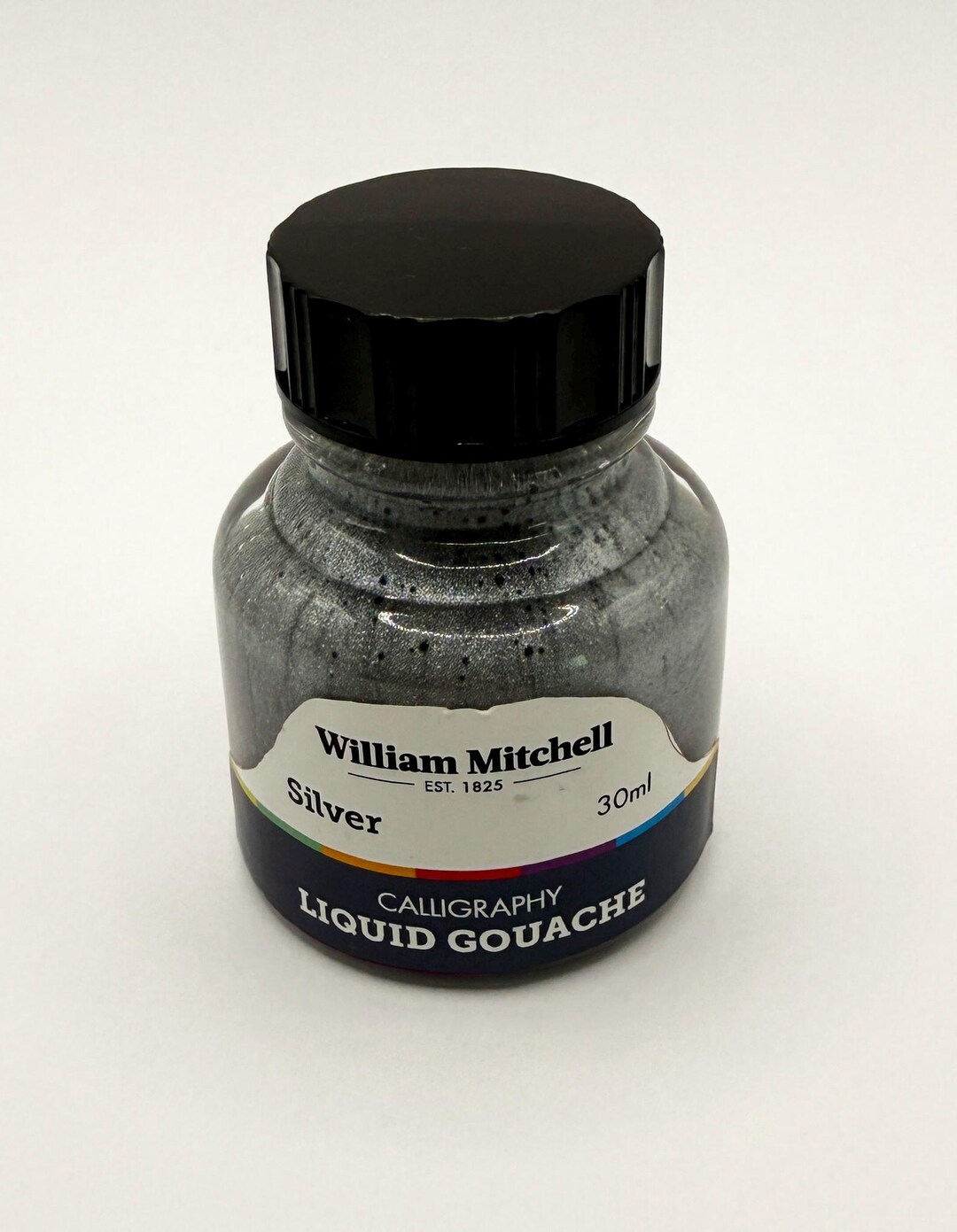 William Mitchell Silver Calligraphy Gouache Ink, 30ml - Etsy