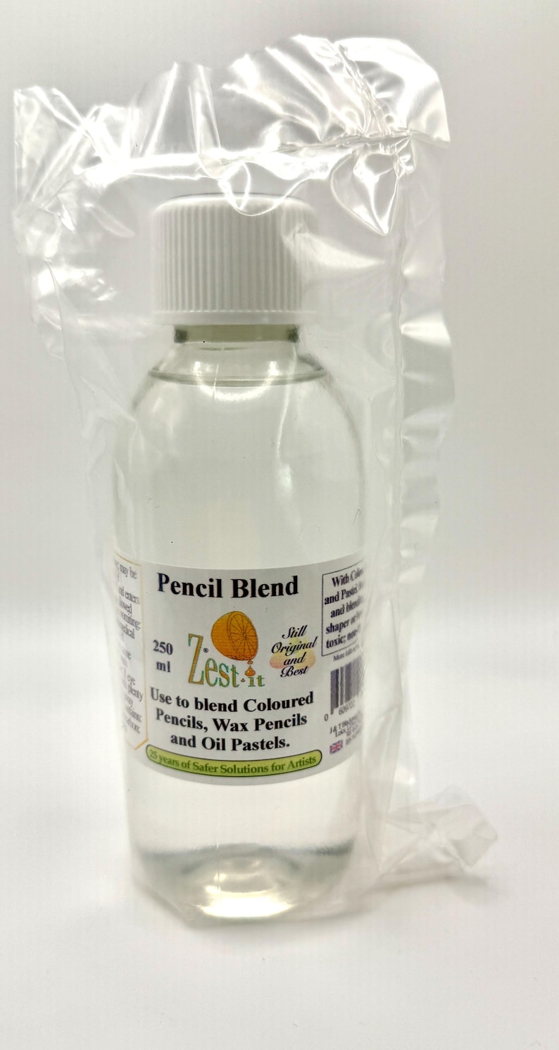 Zest-it® Pencil Blend 250ml - for Blending Coloured Pencils - Etsy