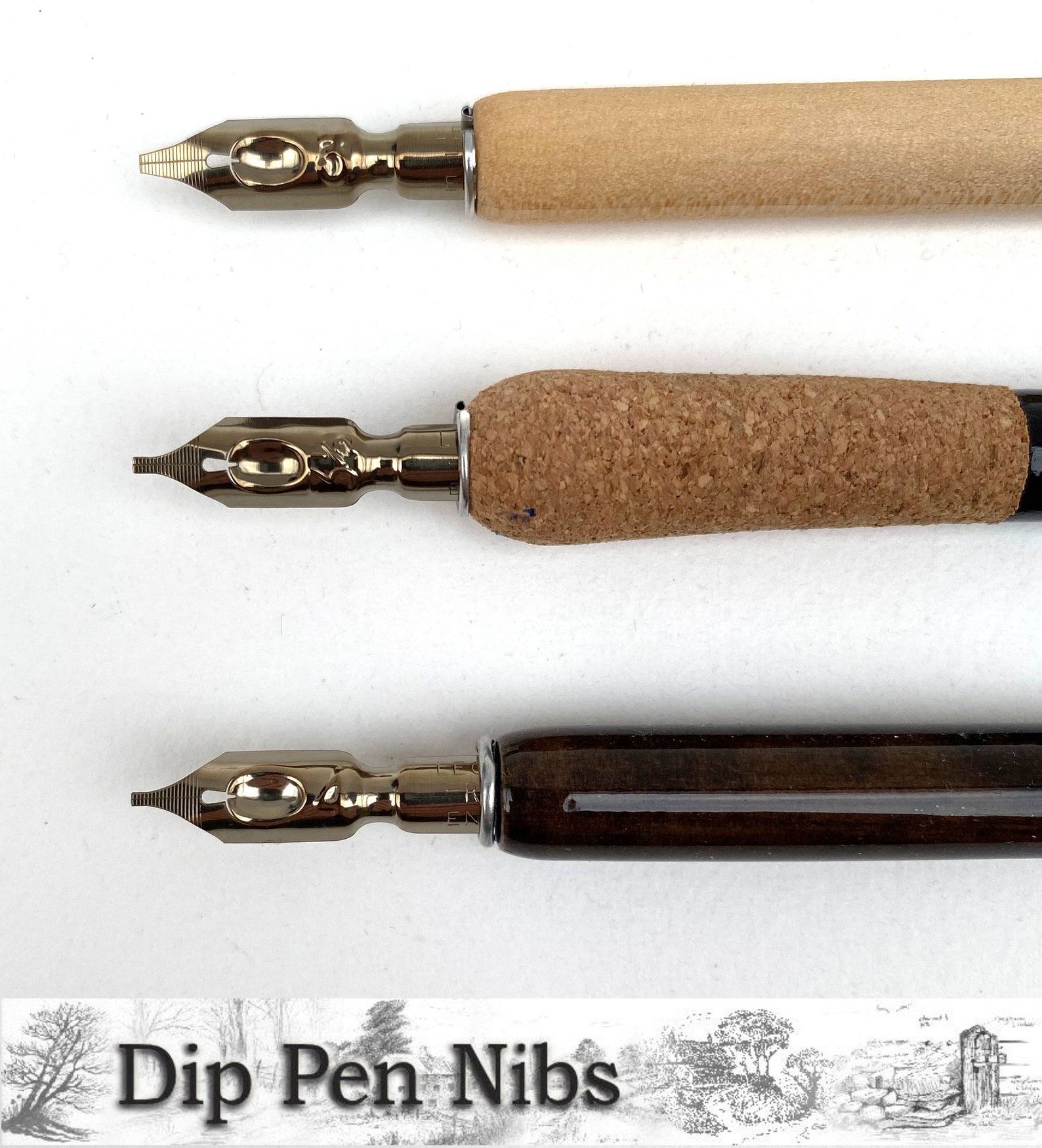 Leonardt Round Hand Square Cut Nibs No. 3 3 1/2 & 4. - Etsy
