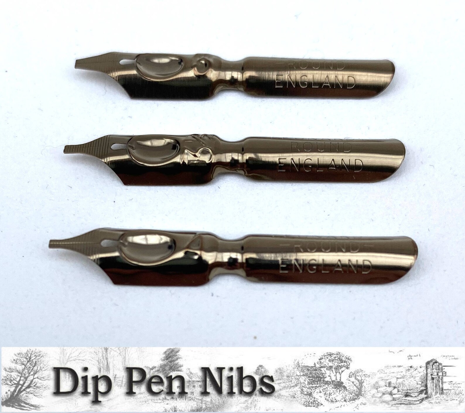 Leonardt Round Hand Square Cut Nibs No. 3 3 1/2 & 4. - Etsy