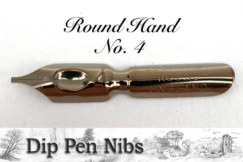 Leonardt Round Hand Square Cut Nibs No. 3 3 1/2 & 4. - Etsy