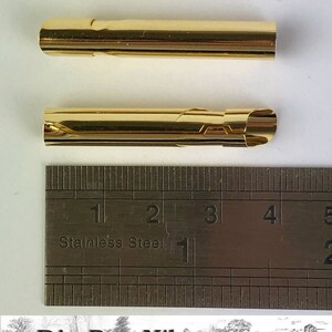 Dip Pen Nib Ferrules / Accommodation Tips - Pack of 5. Convert Feather ...
