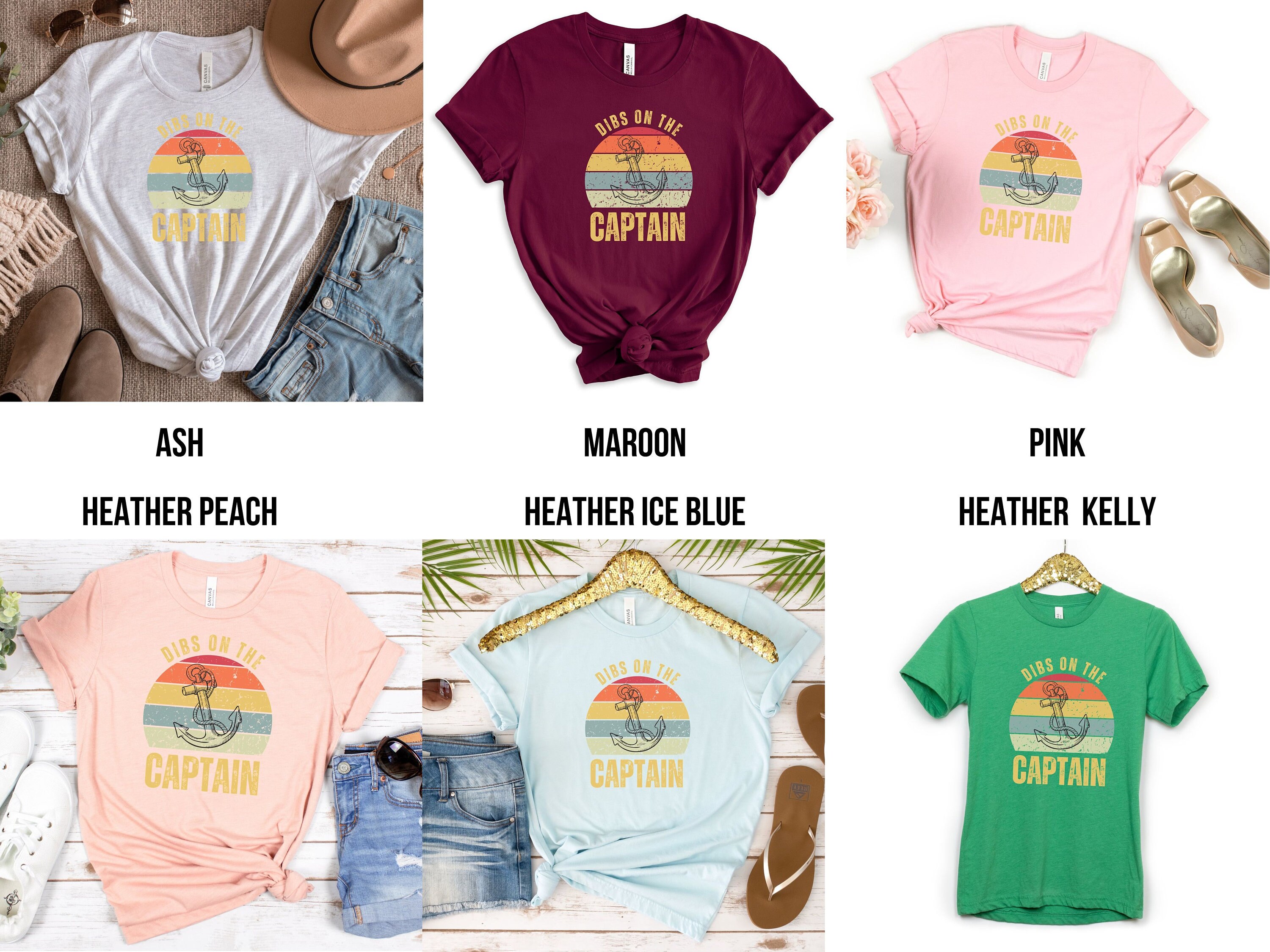 Dibs on the Captain, Captain Shirt, Captain Wife Shirt, Dibs on the ...