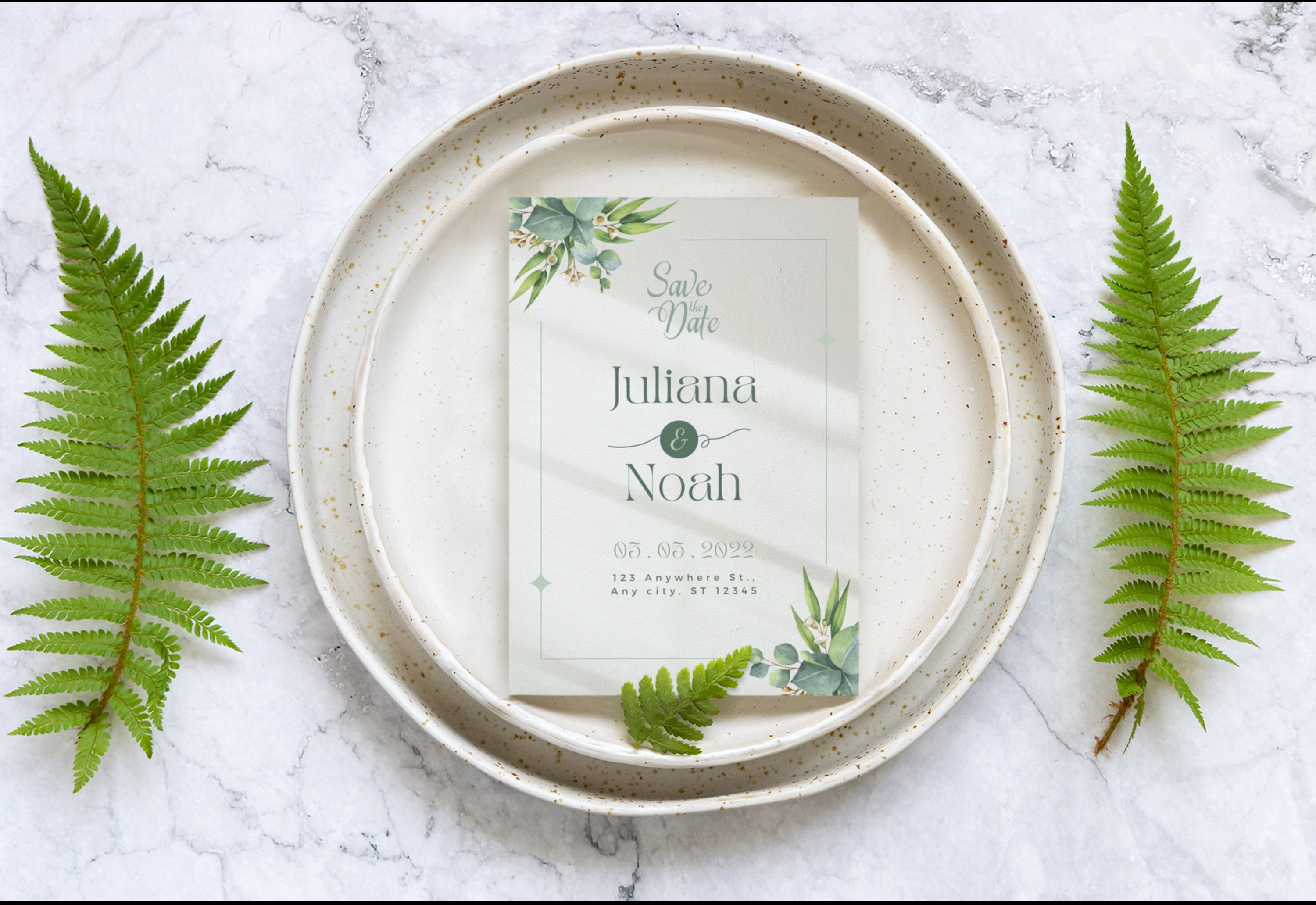 Minimalist Invitation Wedding Card Template Wedding Invitation Card ...