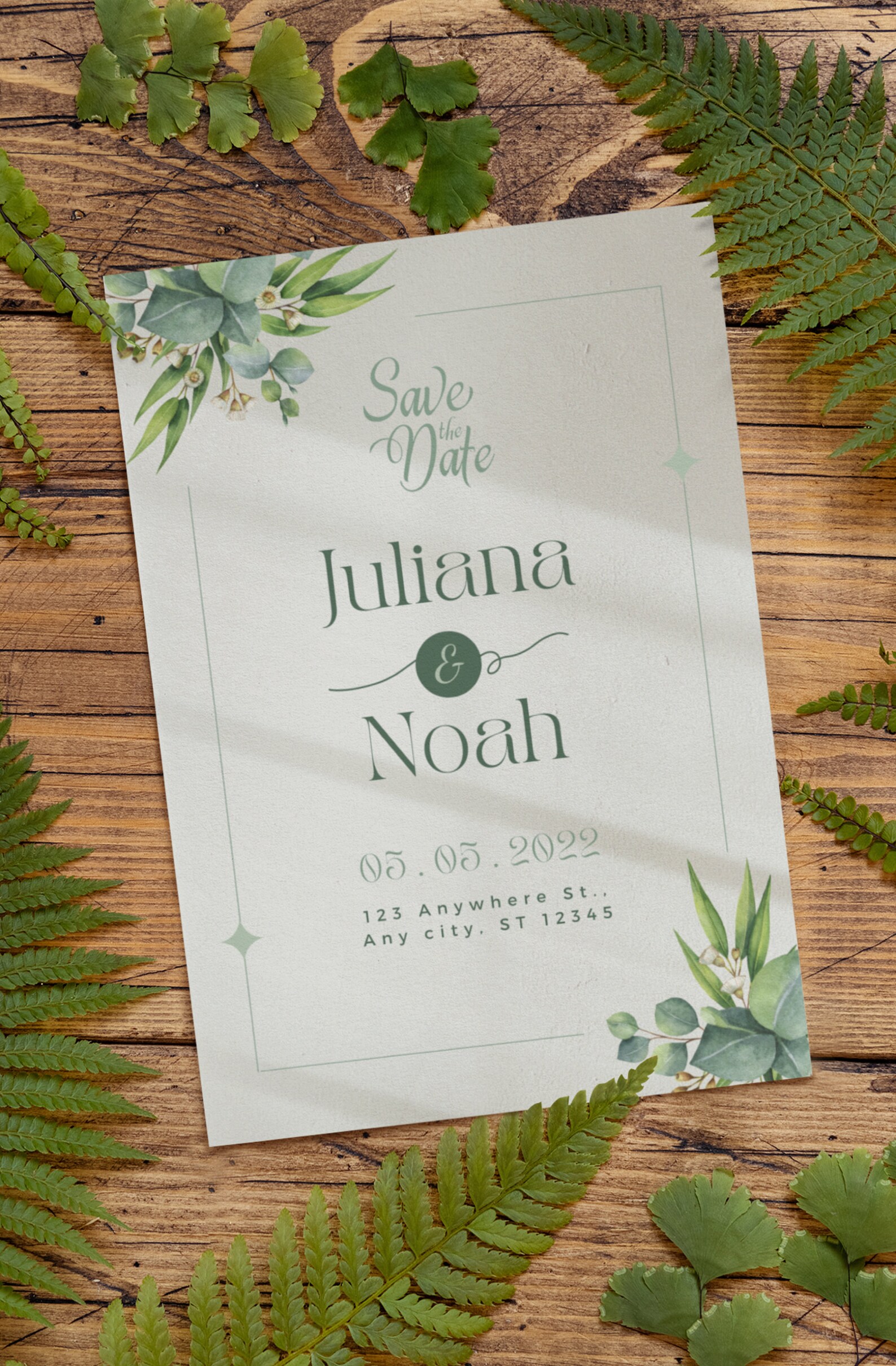 Minimalist Invitation Wedding Card Template Wedding Invitation Card ...