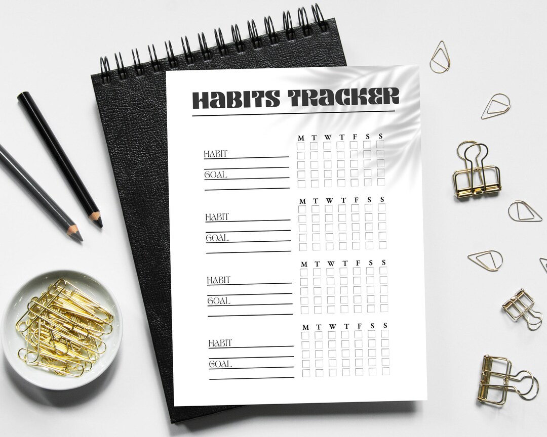 Health Tracker Planner Digital Download Wellness Planner Instant ...