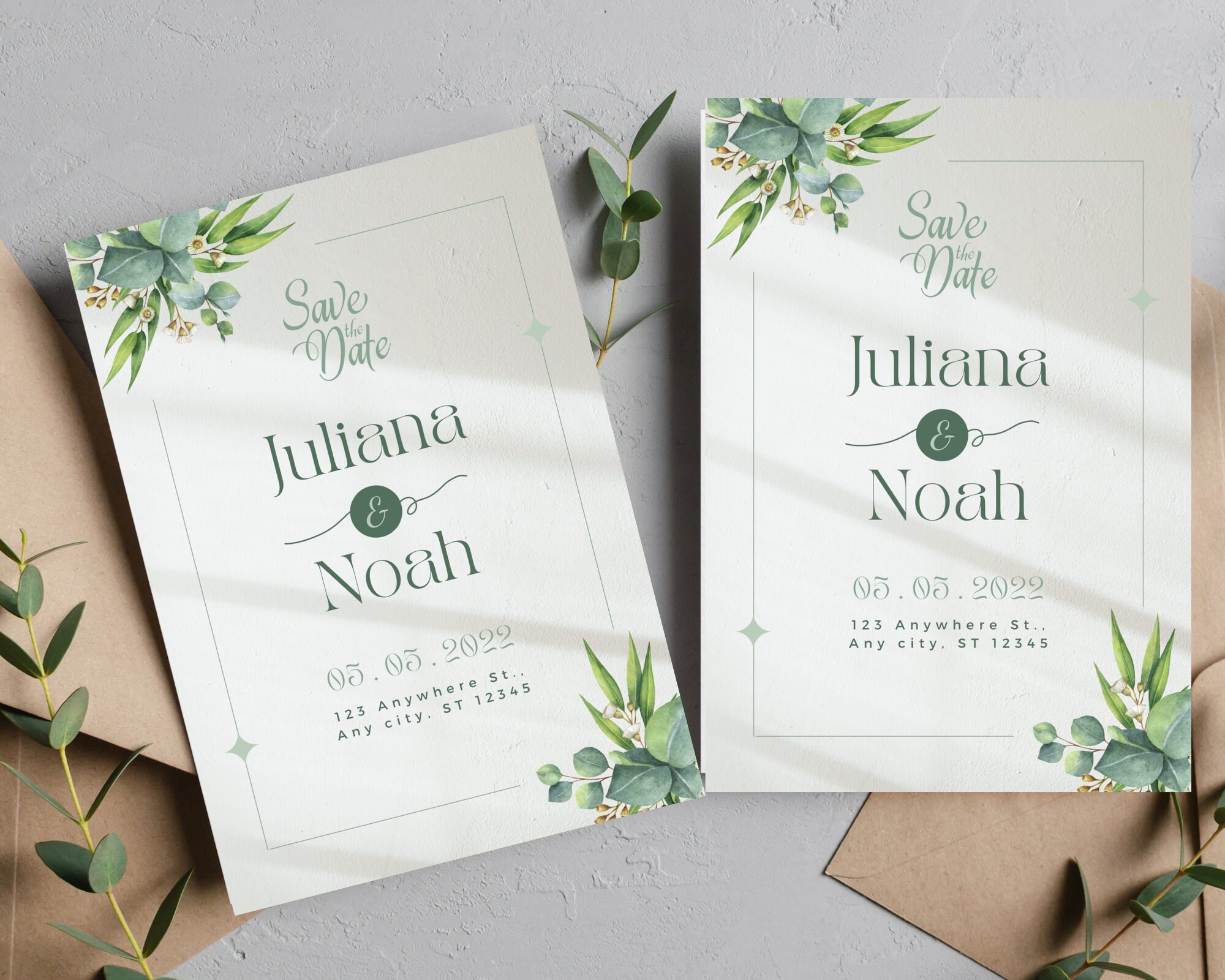 Minimalist Invitation Wedding Card Template Wedding Invitation Card ...