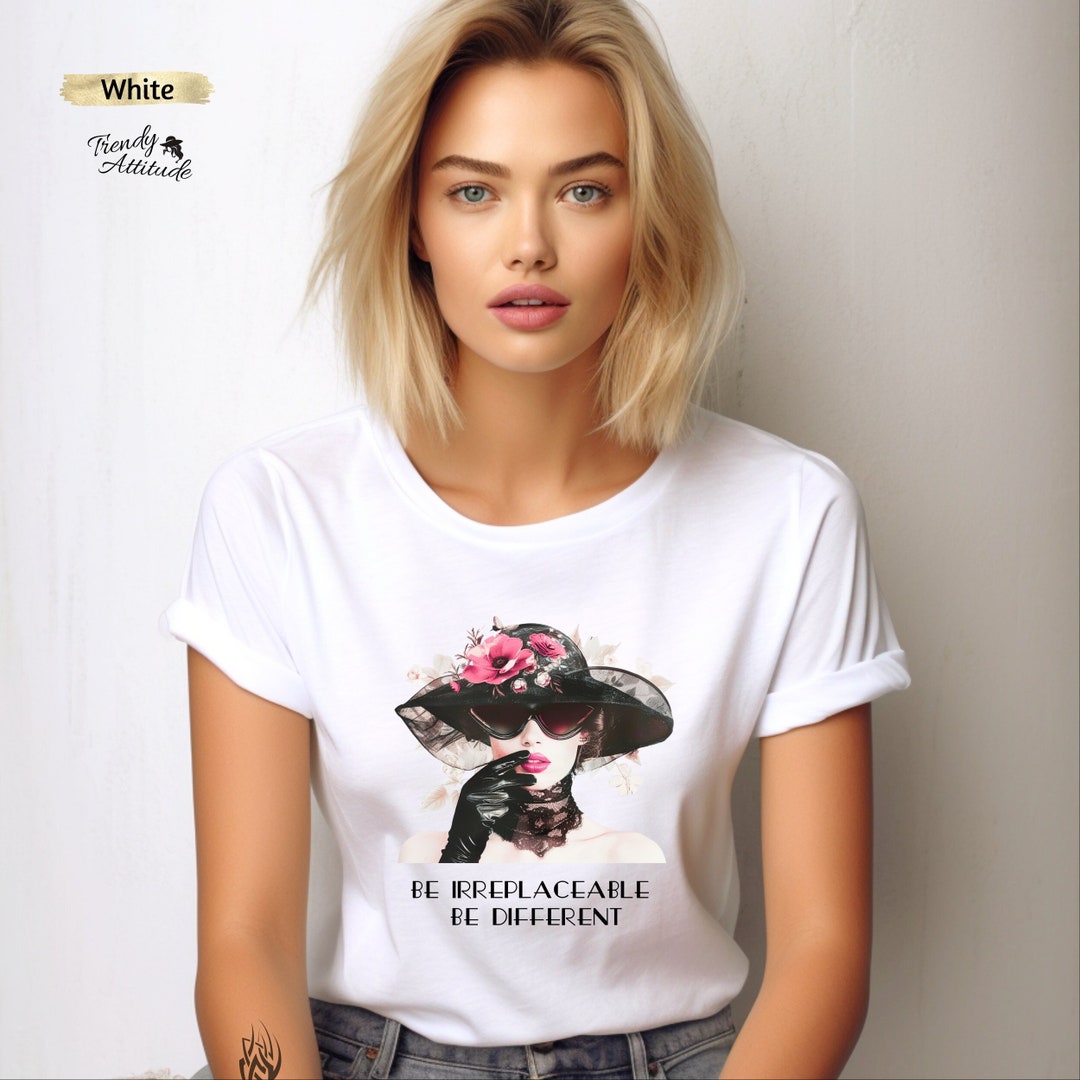 Coco Chanel Quote Top - Be Irreplaceable, Be Different - Confident ...