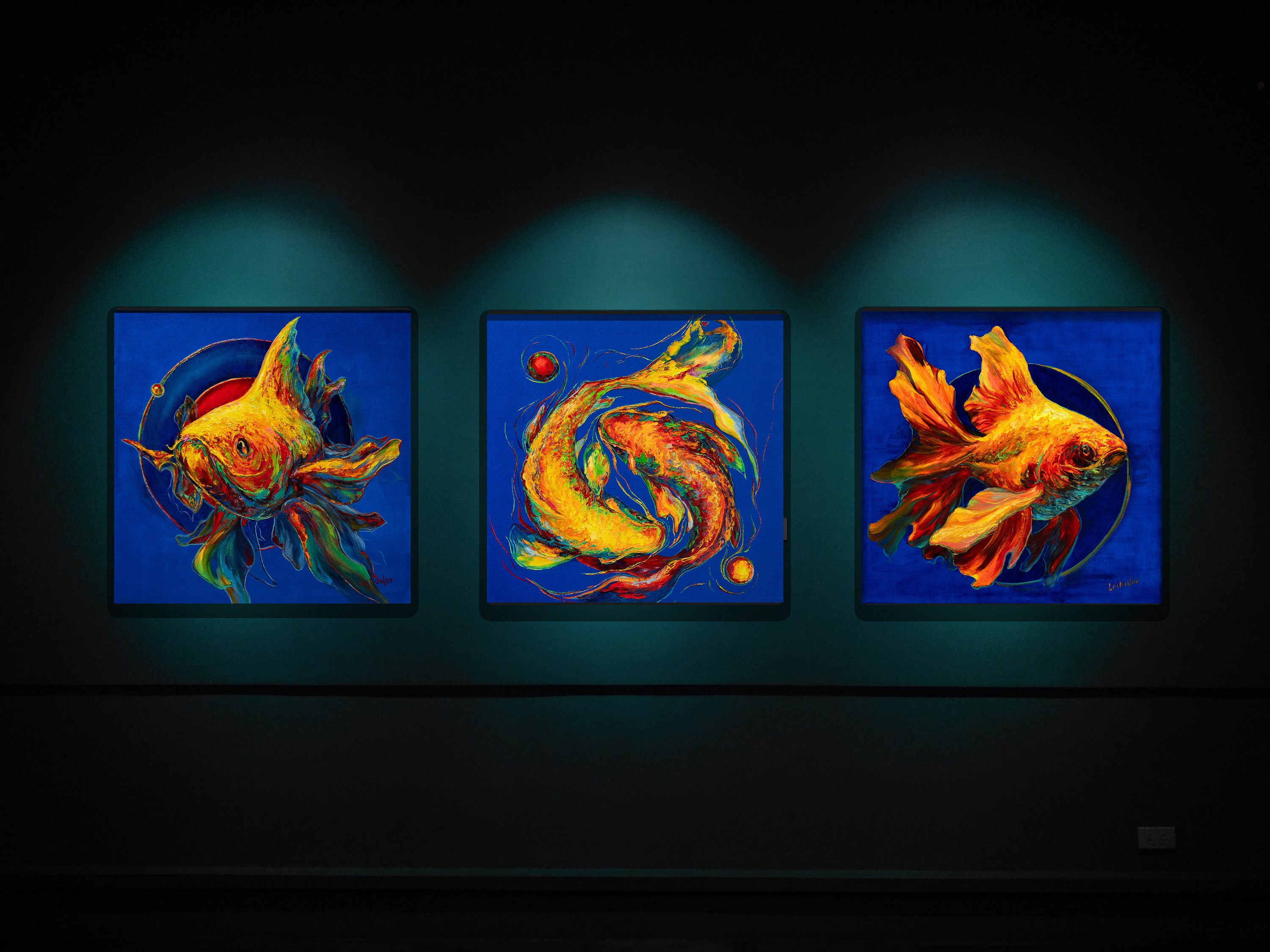 Goldfish Wall Art / Inspired by Matisse Wall Art / Arte De Pared ...