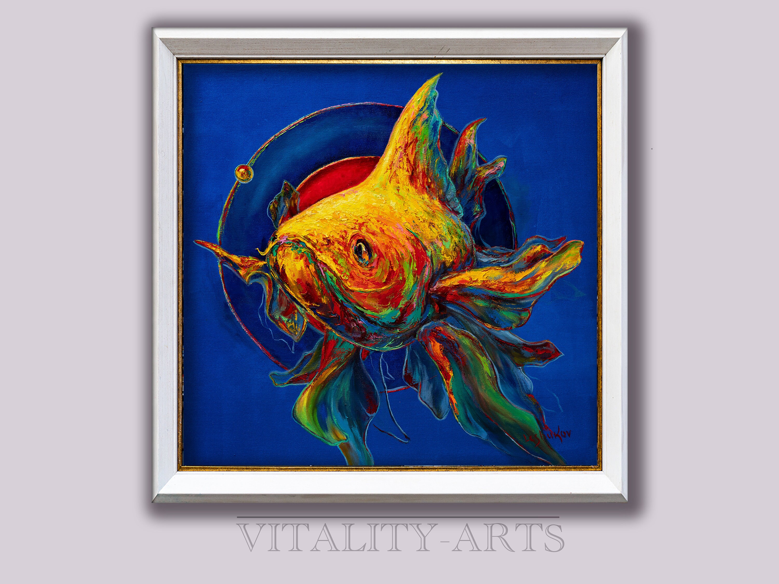 Goldfish Wall Art / Inspired by Matisse Wall Art / Arte De Pared ...