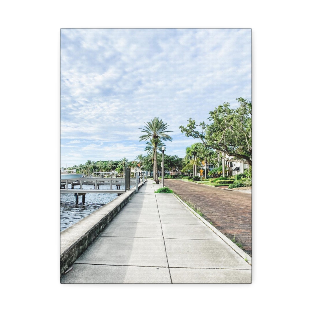 The Sunshine City Coffee Pot Bayou Satin Canvas of St. Petersburg ...