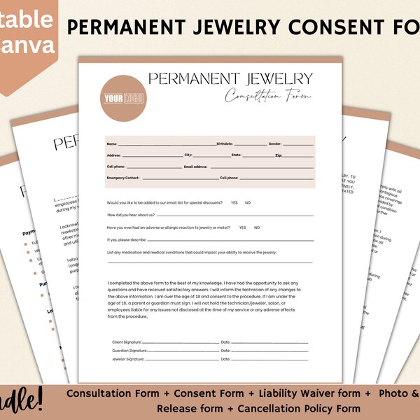 Jewelry Client Intake - Etsy