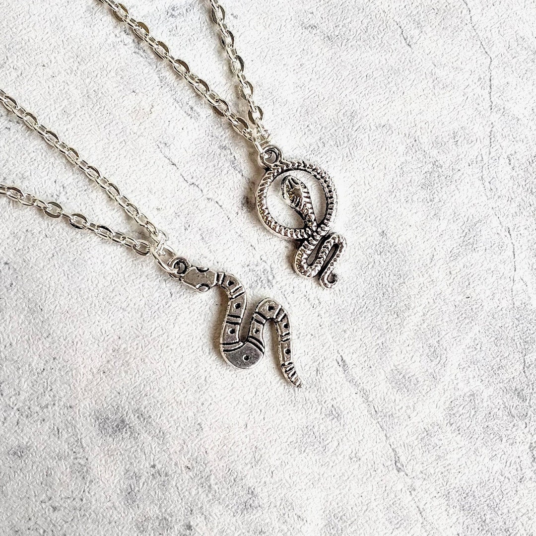 Taylor Swift Reputation Inspired Snake Necklace Set Snake - Etsy
