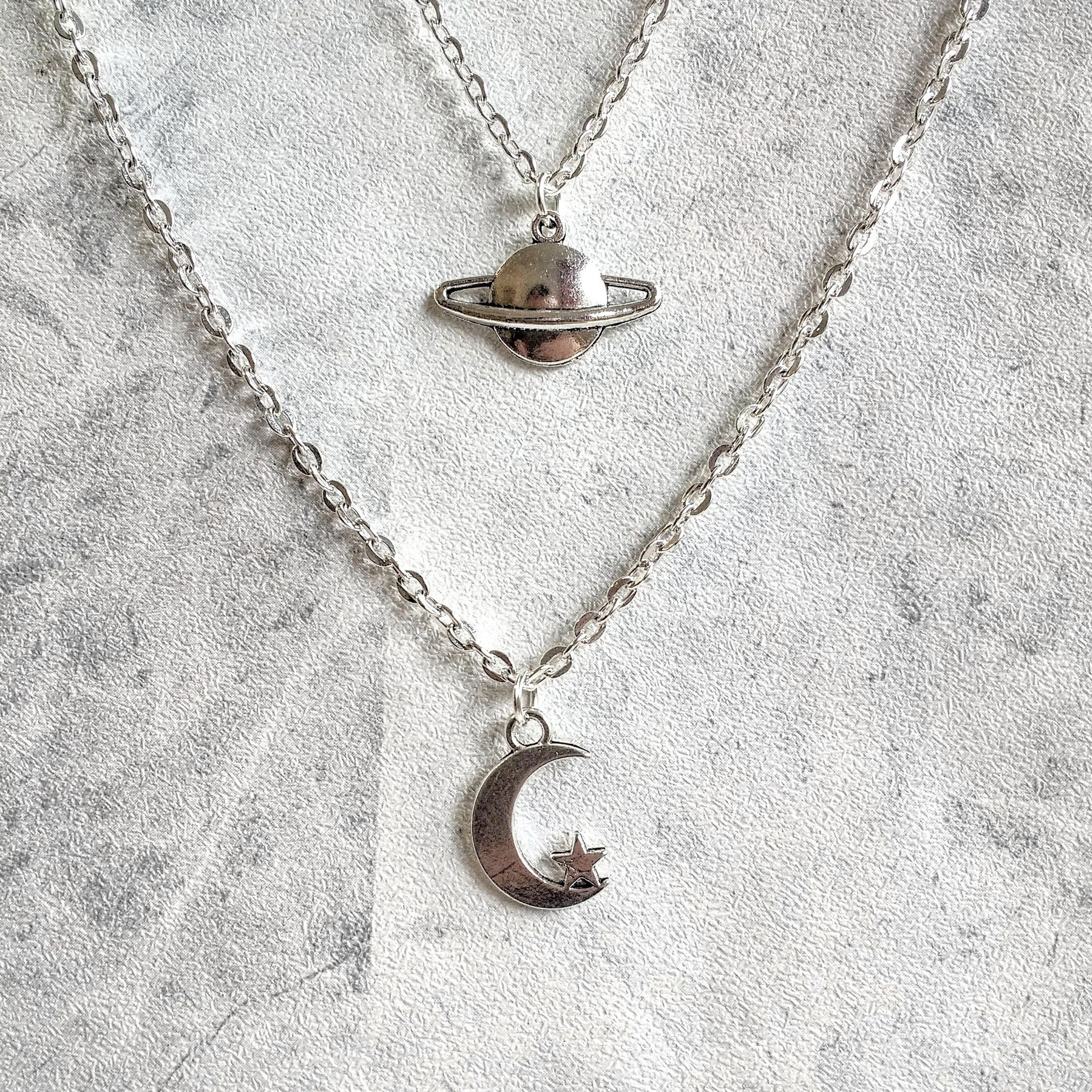 Love You to the Moon and to Saturn, Taylor Swift Inspired Necklaces ...