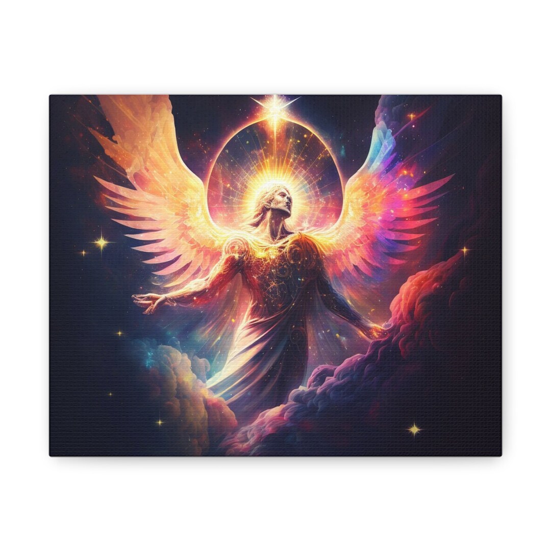 Angel Canvas Gallery Wraps Rise to Infinity the Impressive Ascendance ...