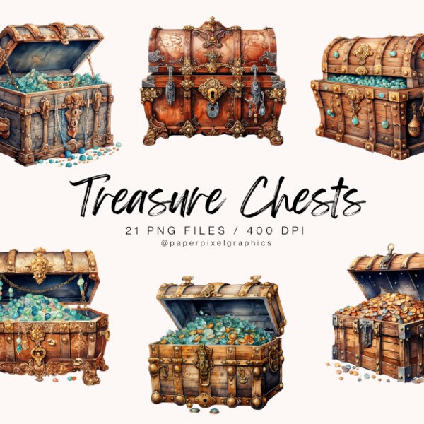 Treasure Chest - Etsy