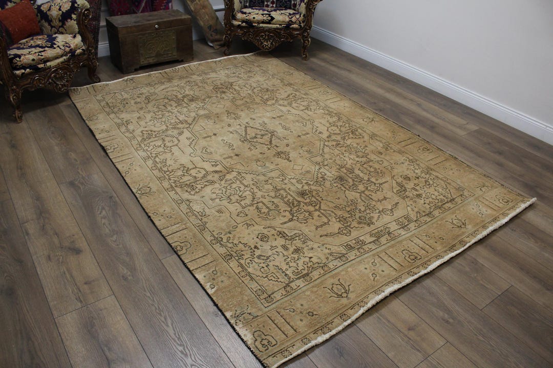 Persian Rug, Brown Persian Rug, Persian Decor, Handwoven Persian Rug ...