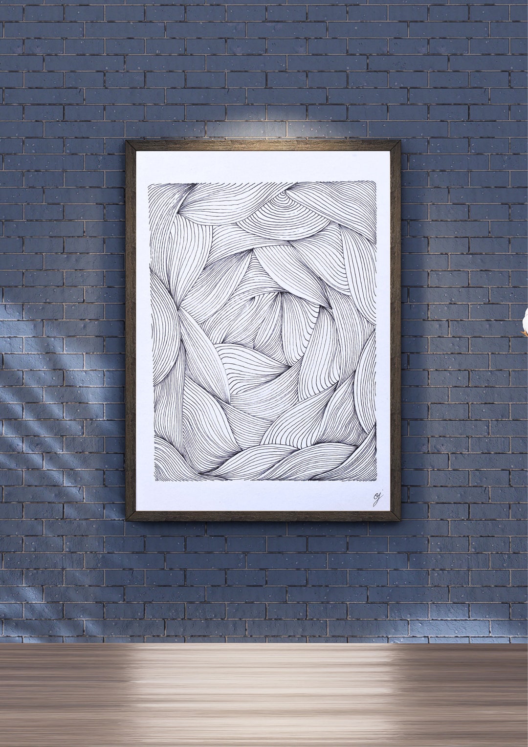 Unique Drawing, Handmade to Order, A6, A5, A4 and A3 Format ...