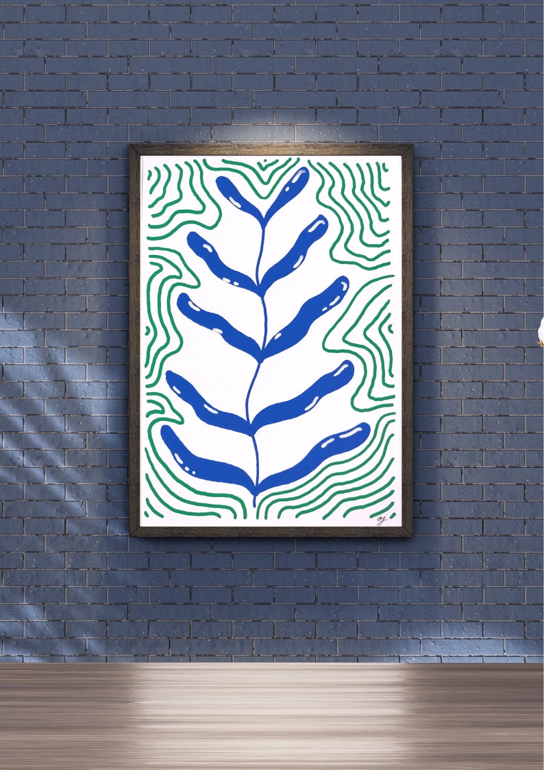 POSCA Drawing, Illustration, Handmade to Order, Unique, Sizes A6, A5 ...