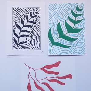 POSCA Drawing, Illustration, Handmade to Order, Unique, Sizes A6, A5 ...