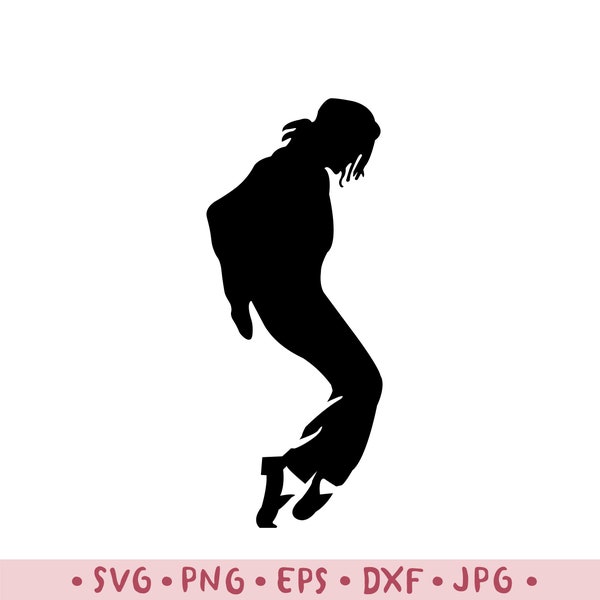 Michael Jackson Svg - Etsy