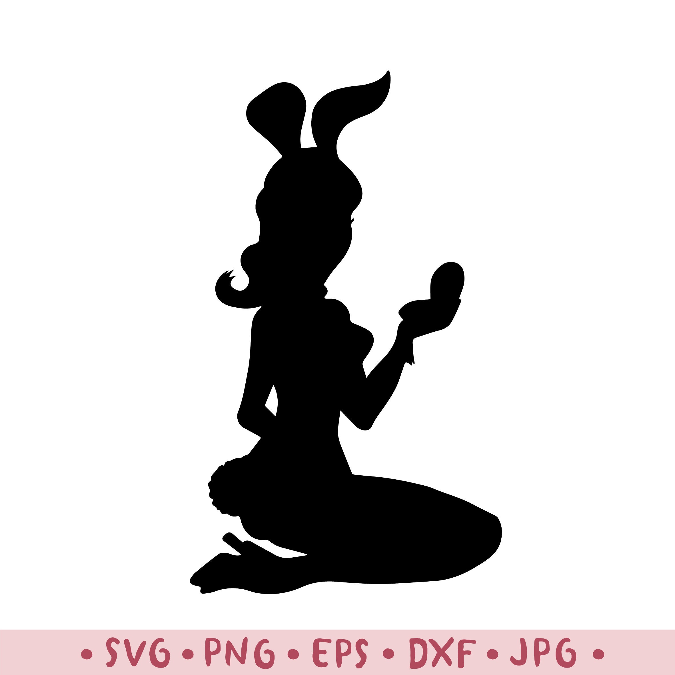 Vintage Bunny Girl Party Bachelor Svg Cut /svg, Dxf, Eps, Jpg, Png, Svg ...