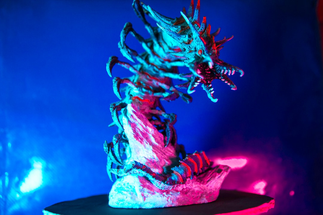 Remorhaz Miniature From D&D - Dungeons and Dragons - Monster, Creature ...