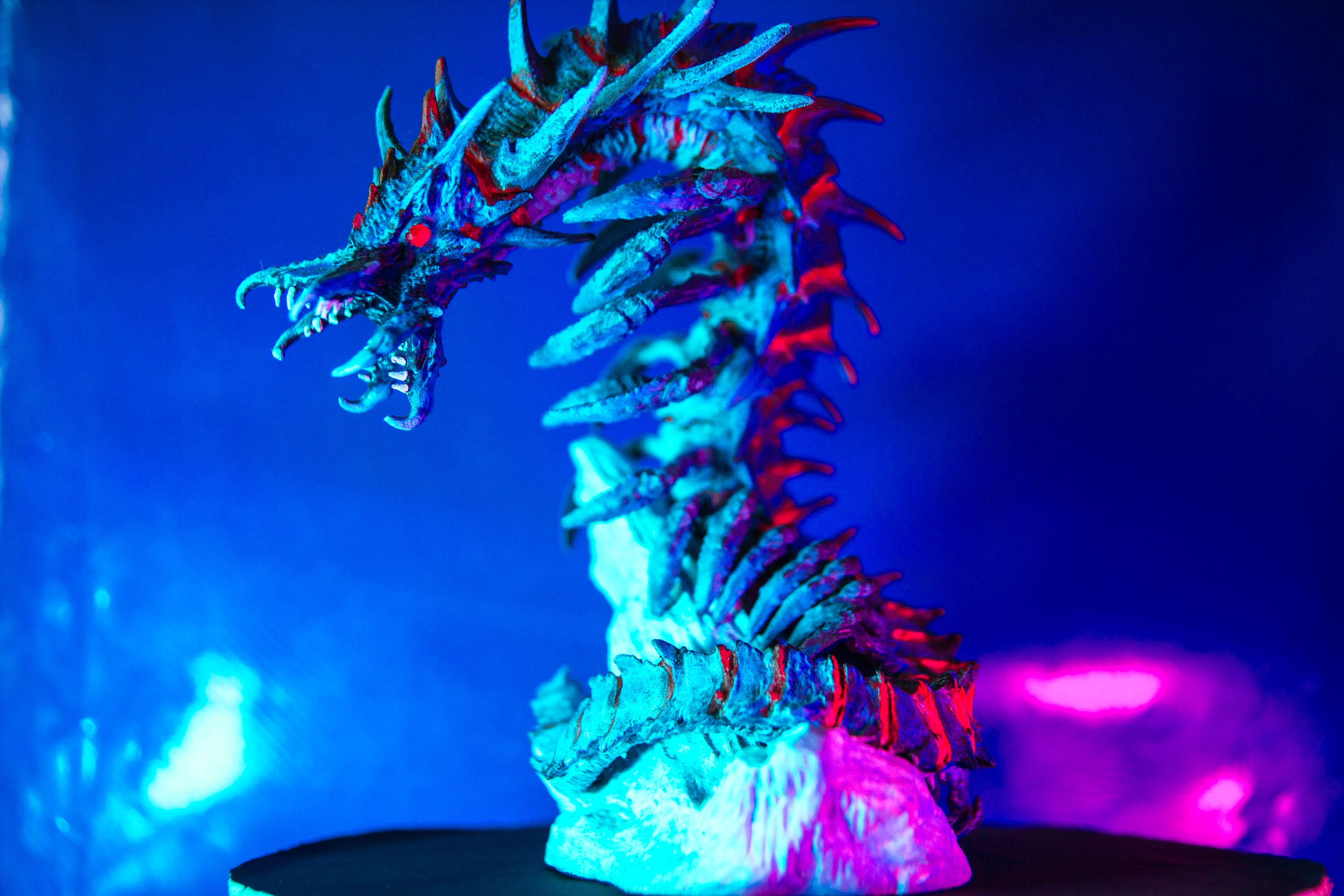 Remorhaz Miniature From D&D Dungeons and Dragons Monster - Etsy