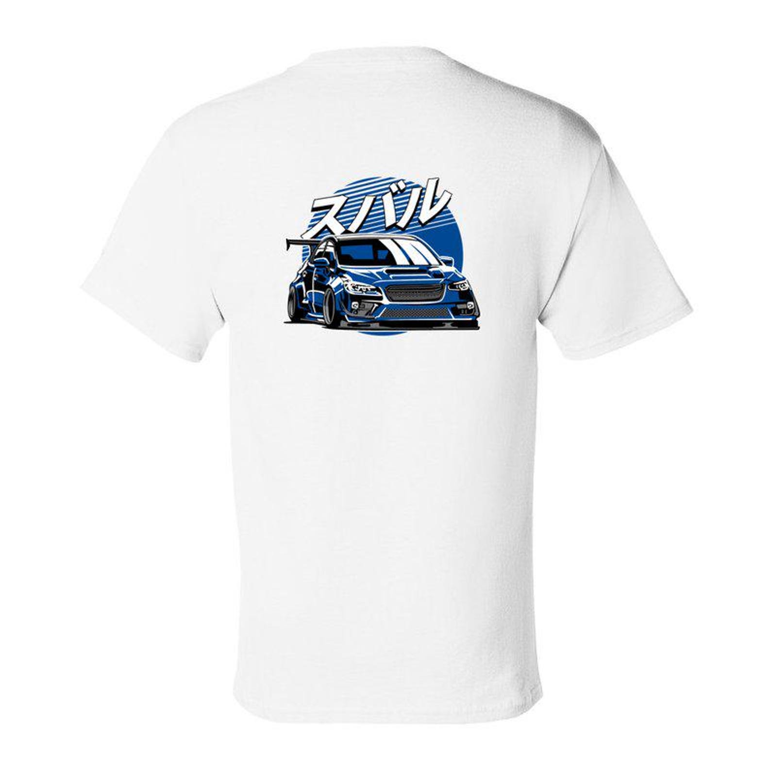 Subaru WRX STI T-shirt, Motorsport Clothing, Japanese Cars Graphic ...