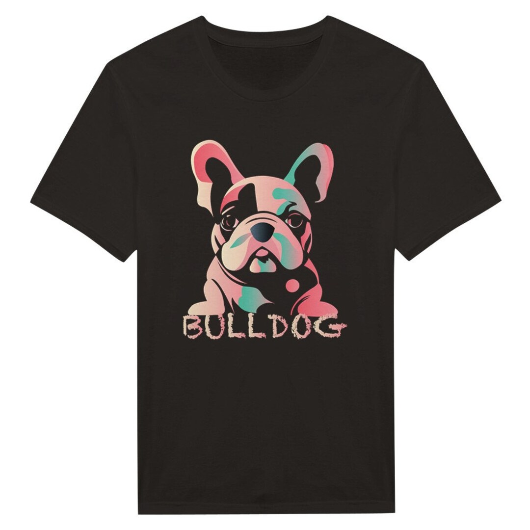 Holographic Texture Bulldog Design unisex - Etsy