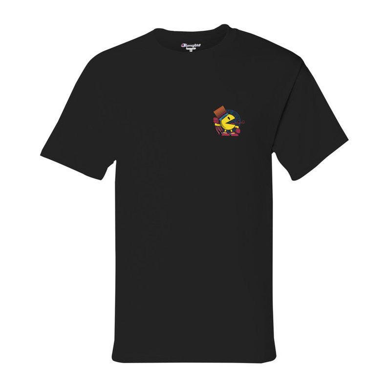 Aztec Maze King T-shirt, Retro Pac-man Warrior Tee, Pac-man Ancient ...