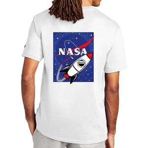NASA Space Rocket T-shirt, Blast off With NASA Rocket Tee, Space ...