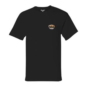 Secret Agent Teddy Bear, Cool Suit & Shades Graphic Tee, Bear in Black ...