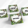 Editable Jungle Safari Birthday Party Food Labels | Safari Theme Party ...