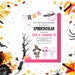 Editable Pink Halloween Birthday Party Invitation for Girl | Pink ...