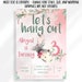 Editable Come Hang Out Birthday Invitation for Instant Digital Download ...
