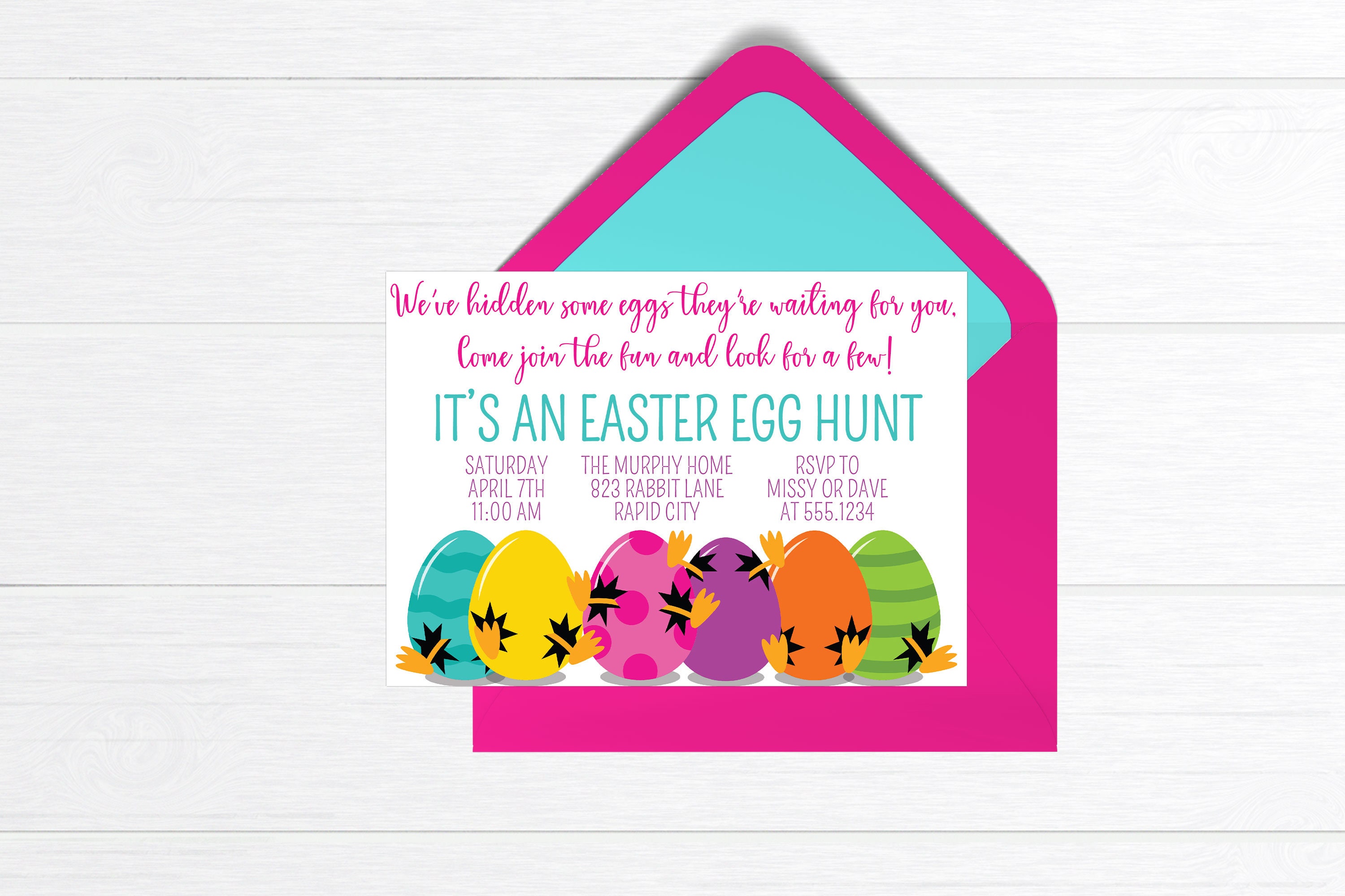 Editable Easter Egg Hunt Invitation Easter Egg Printable Invitation ...